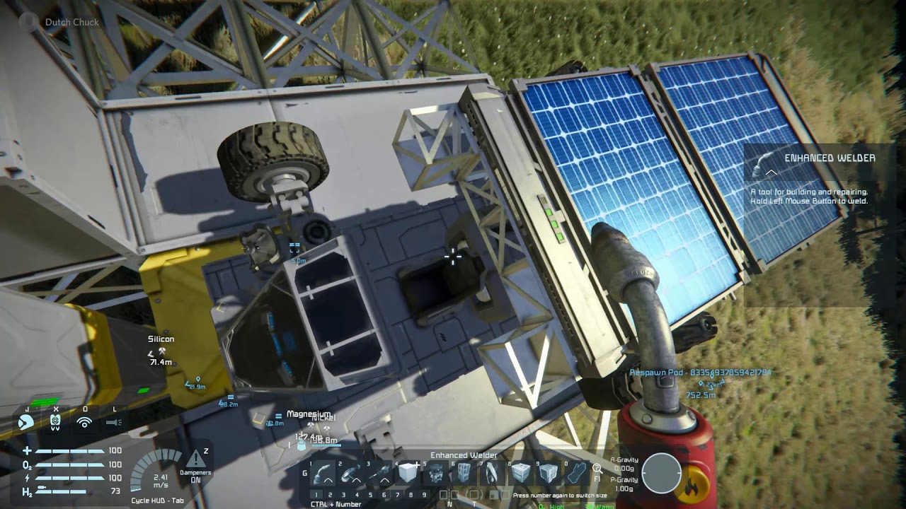 Space Engineers Base tour - YouTube