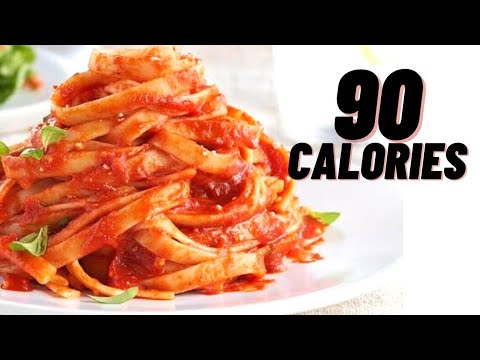 90 CALORIE CHILLI GARLIC NOODLES- Low calorie snacks - YouTube