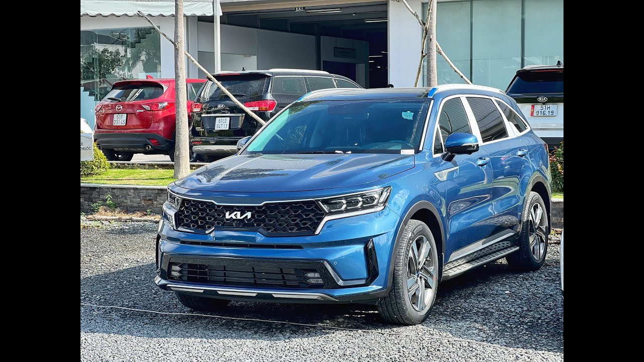 KIA SORENTO 2.2D SIGNATURE 7S MÀU XANH M4B, SẴN XE GIAO NGAY !!! - YouTube