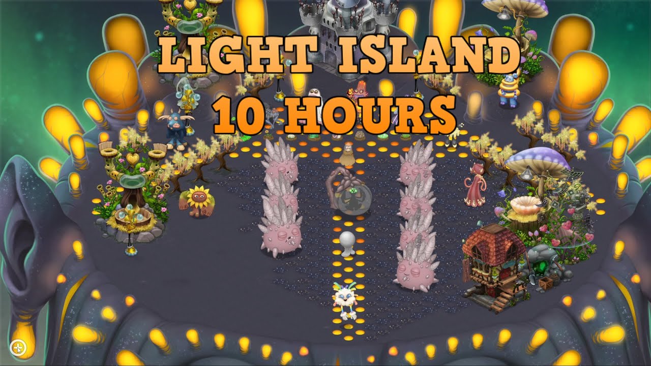 Light Island My Singing Monsters 10 HOURS - YouTube