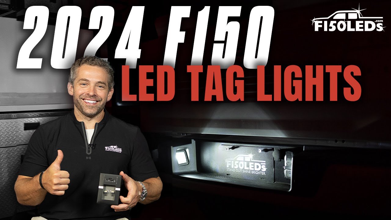 2024 F150 LED Tag Lights Installation - YouTube