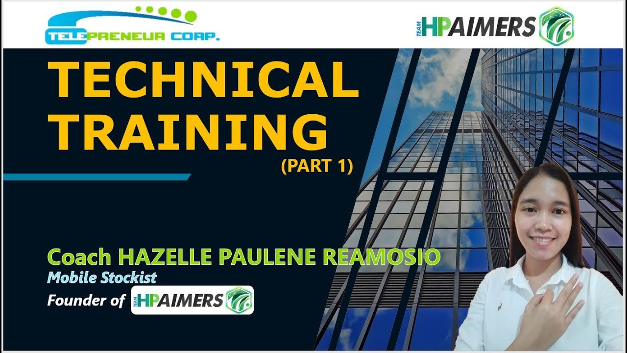 TPC TECHNICAL TRAINING PART 1 | Basic Terminologies - YouTube