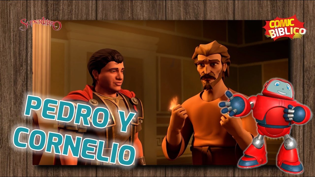 Superlibro| Comic Bíblico| Pedro y Cornelio - YouTube