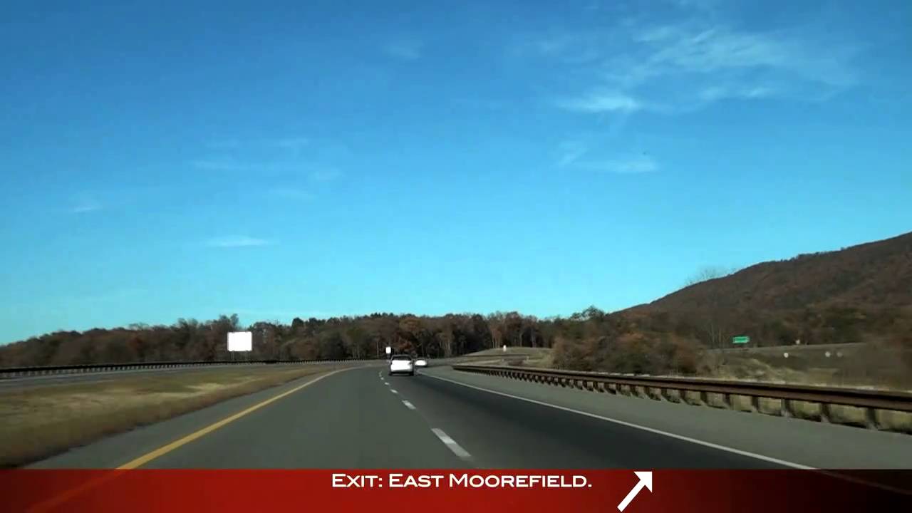 Corridor H Expressway (US-48) East. Forman to Wardensville, WV - YouTube