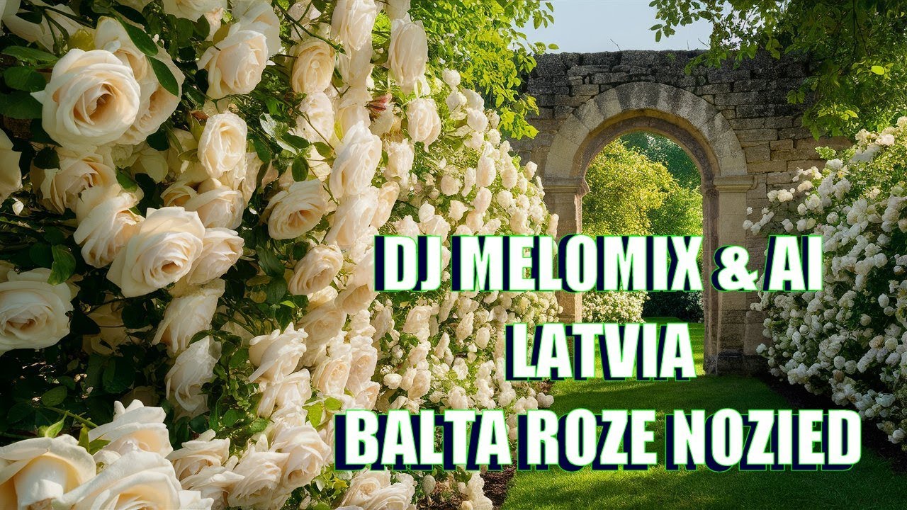 DJ MELOMIX & AI - (J.Jaunsudrabiņš) BALTA ROZE NOZIED - YouTube