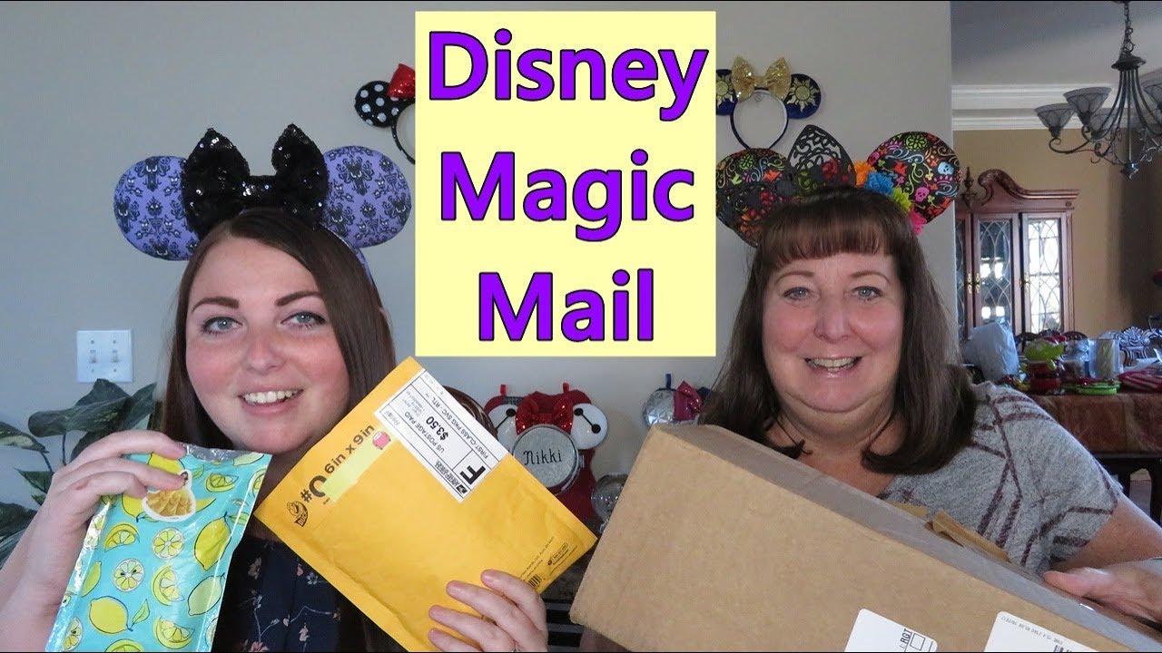 Disney Magic Mail - Pins and Much More! - YouTube