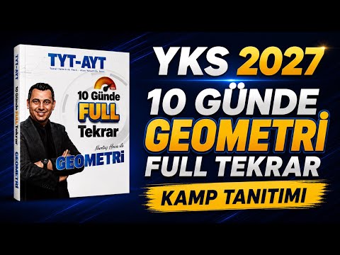TYT-AYT 10 Günde Geometri Full Tekrar - Kamp Tanıtımı /Nurtaç Hoca