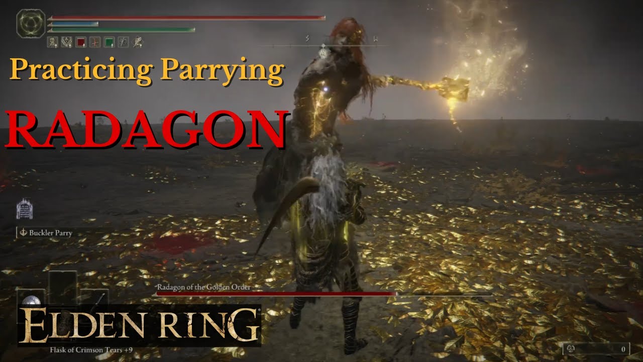 Practicing Parrying Radagon of the Golden Order - Elden Ring - YouTube