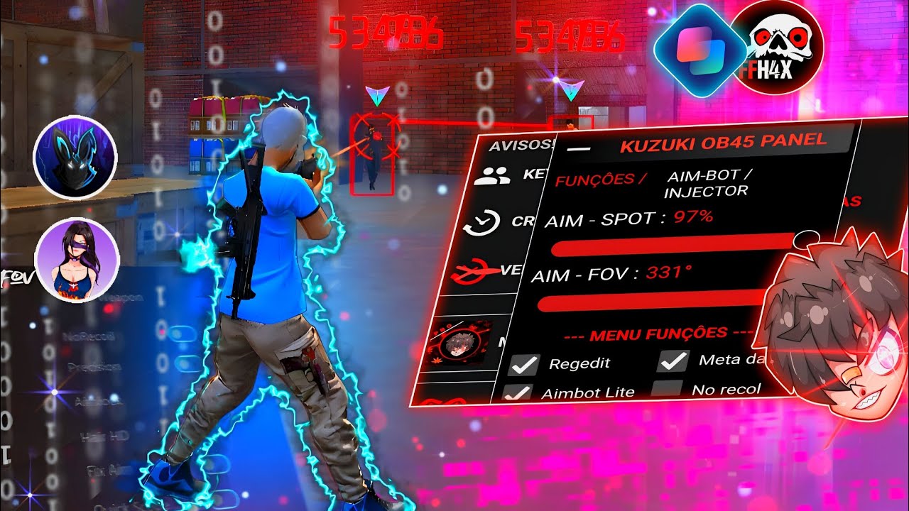 ANTIBAN FF PANEL 🔥 OB45 UPDATE LATEST FREEFIRE PANEL | 100% WORKING ...