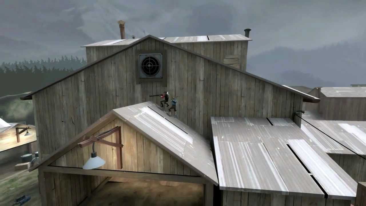 TF2 Scout Gameplay koth_sawmill - YouTube