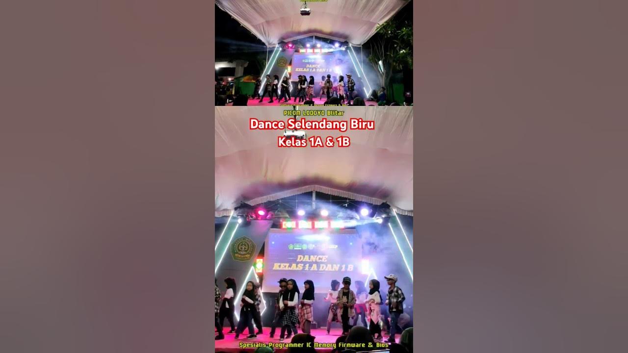 Dance Selendang Biru Kelas 1A & 1B Gebyar MILAD Ke-68 MI AL-HUDA 1 Pandanarum - YouTube