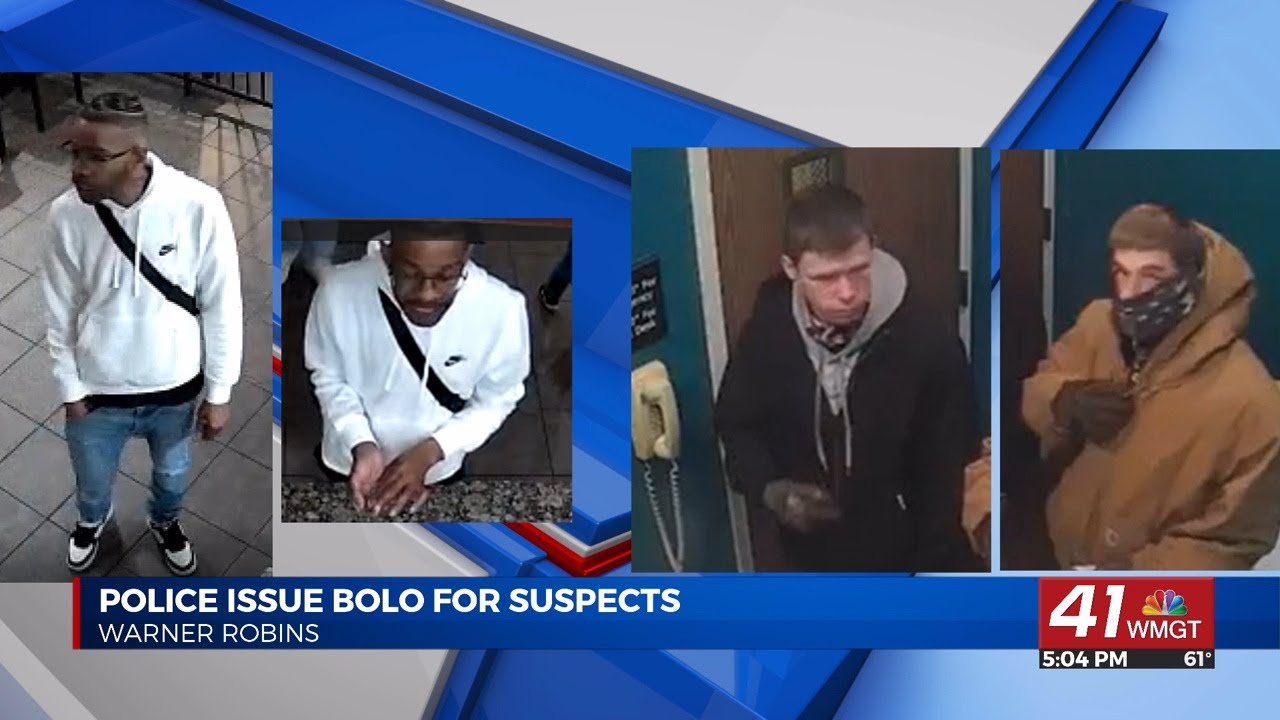 Warner Robins Police issues BOLO for suspects - YouTube