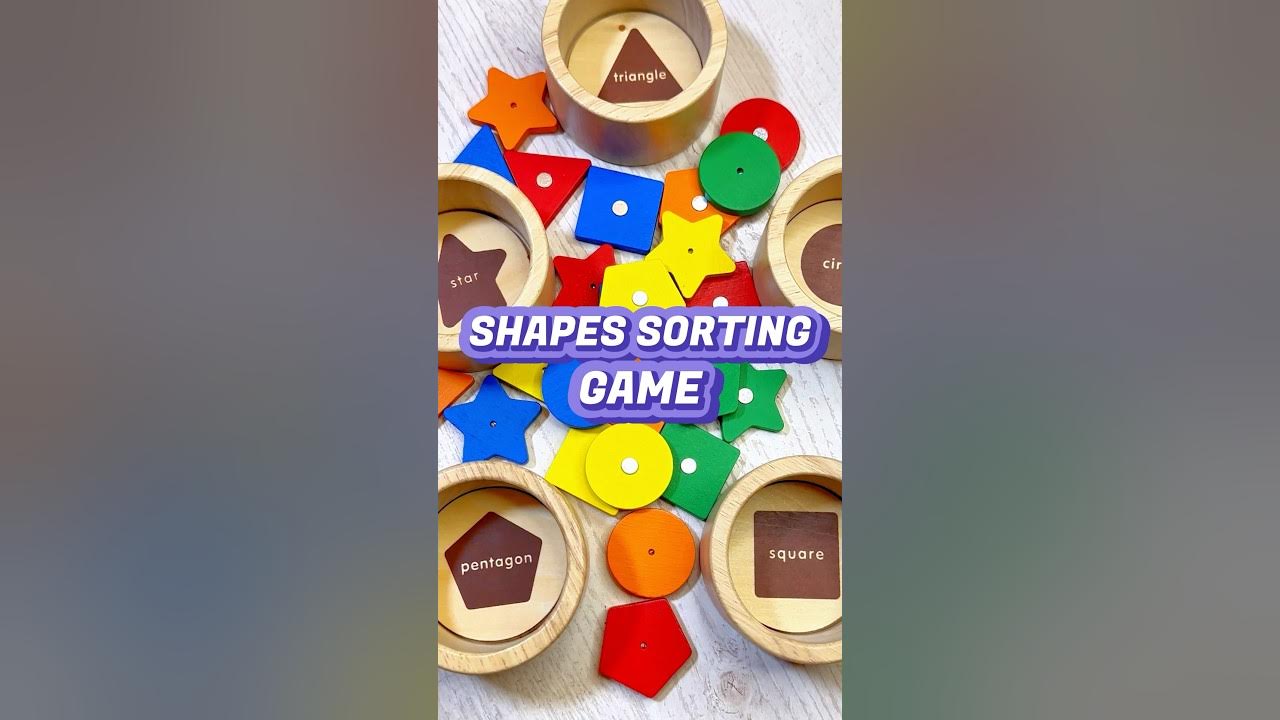 Shapes Sorting Game for Toddlers | Learn Shapes for Toddlers | Learning ...