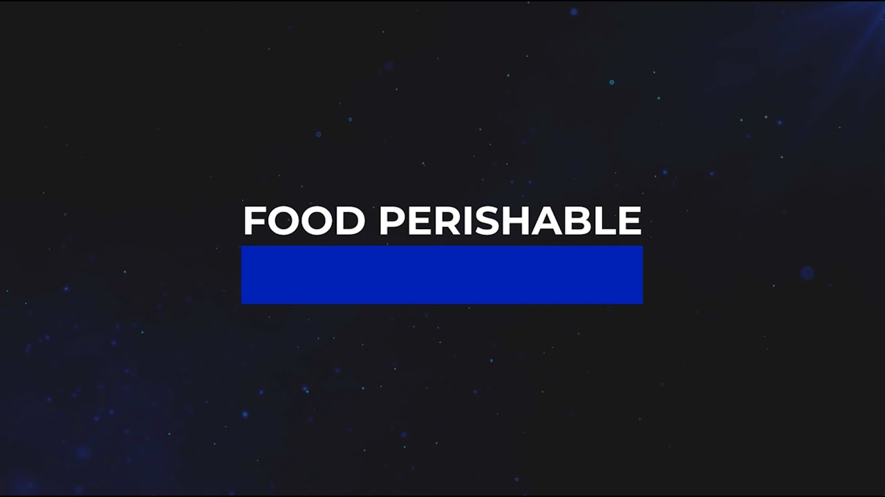 3 Food Perishable - YouTube