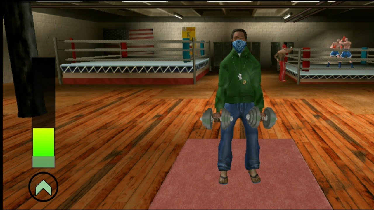 Working out and increasing muscle | gta sa gameplay #5 - YouTube