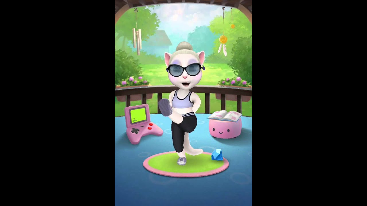 [My Talking Angela] Exercise clothing - YouTube