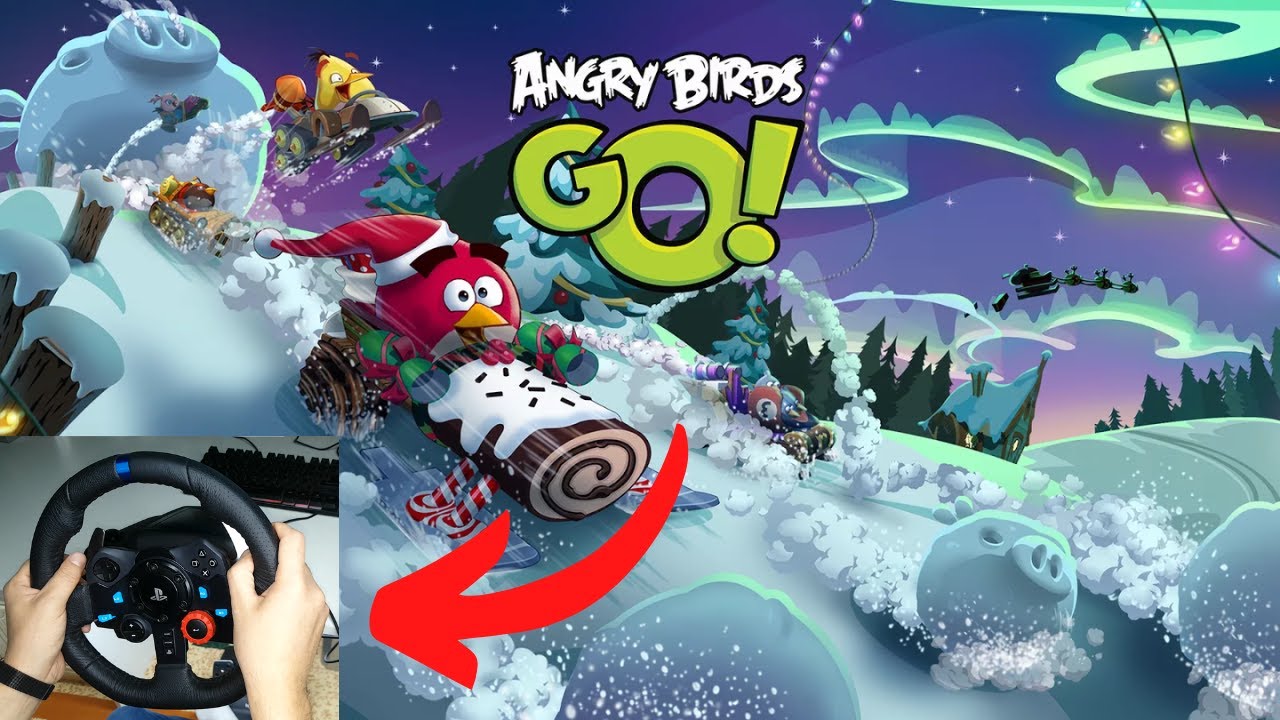 Angry Birds Go! 2.0 - Daily Racers | I tried to play at the wheel ...
