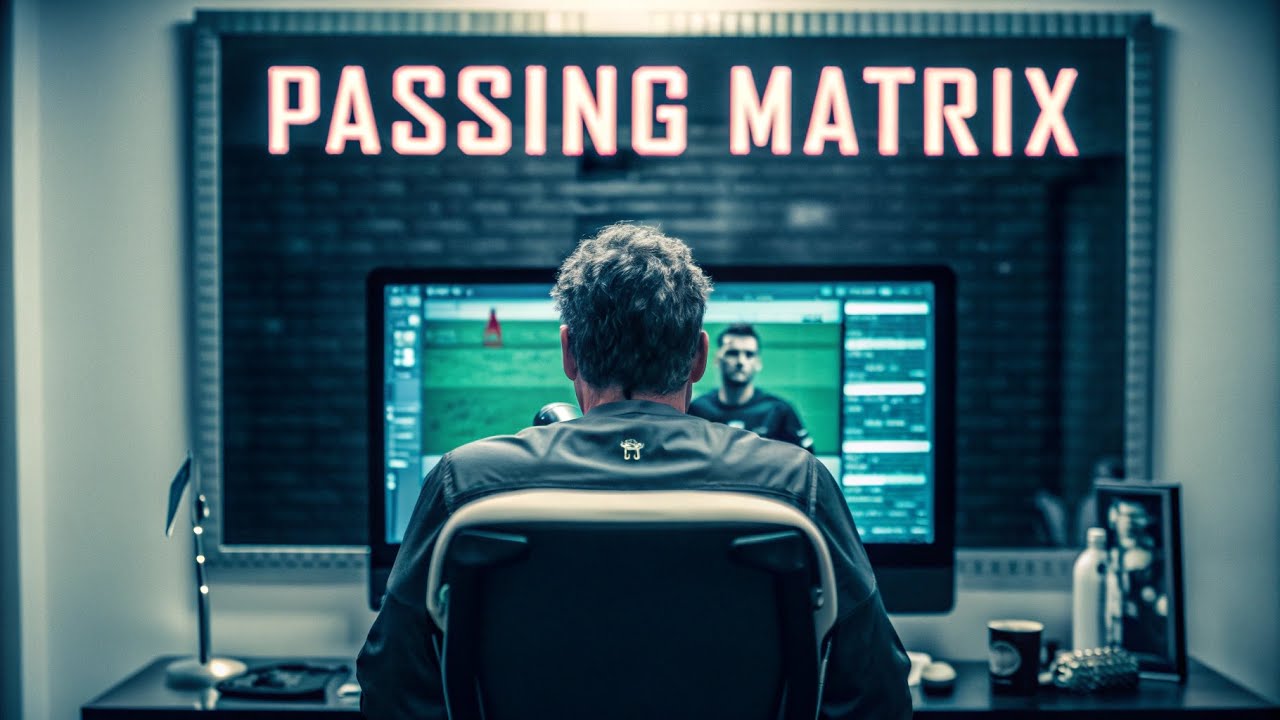 Create a Soccer Passing Matrix Heatmap with Python | Using WhoScored ...