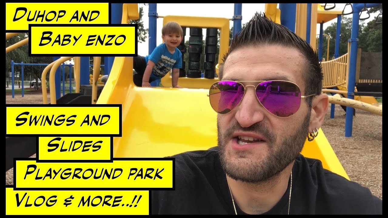 duhop Sings and Slides fun at the Playground Park vlog - YouTube