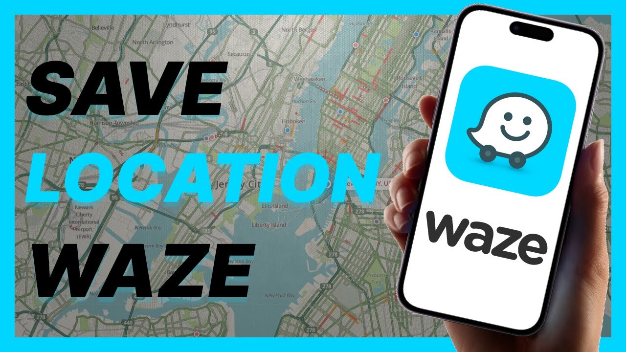 How To Save Location Waze (2024) - YouTube