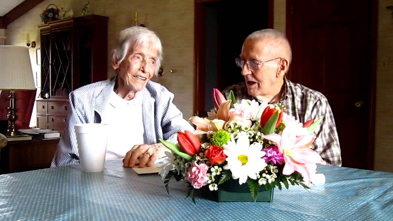 John and Alberta Stewart on their 70th Anniversary.mov - YouTube