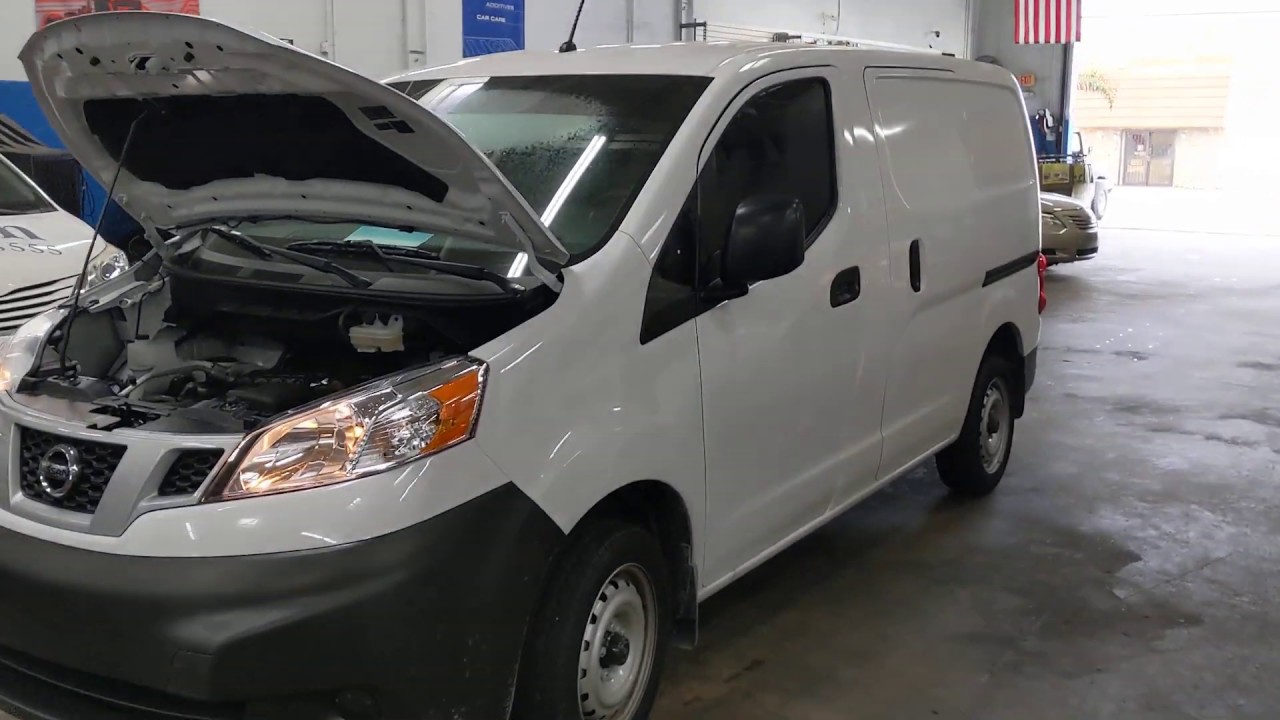 Nissan NV200 Custom Rear AC - YouTube