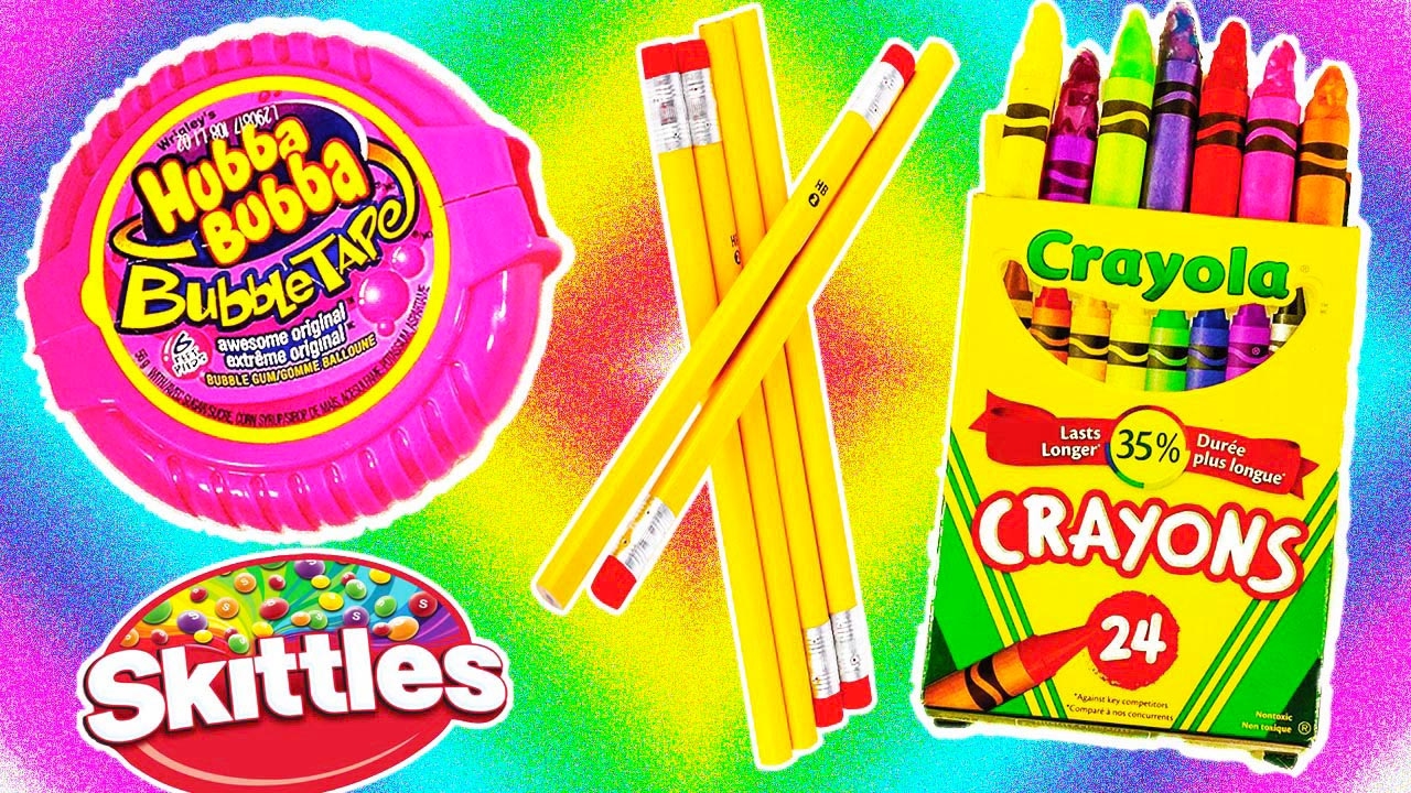 DIY: Edible PRANKS for School! How to Sneak Candy into School Supply ...