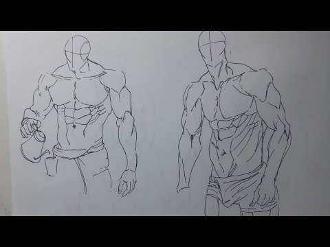 How to draw Bodies (Tutorial) /Pencil Drawing Technique - YouTube