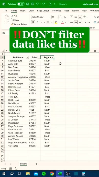 If you're doing that in Excel.STOP NOW😱🤯🤔🧐#excel #exceltips #exceltricks#exceltutorial # ...