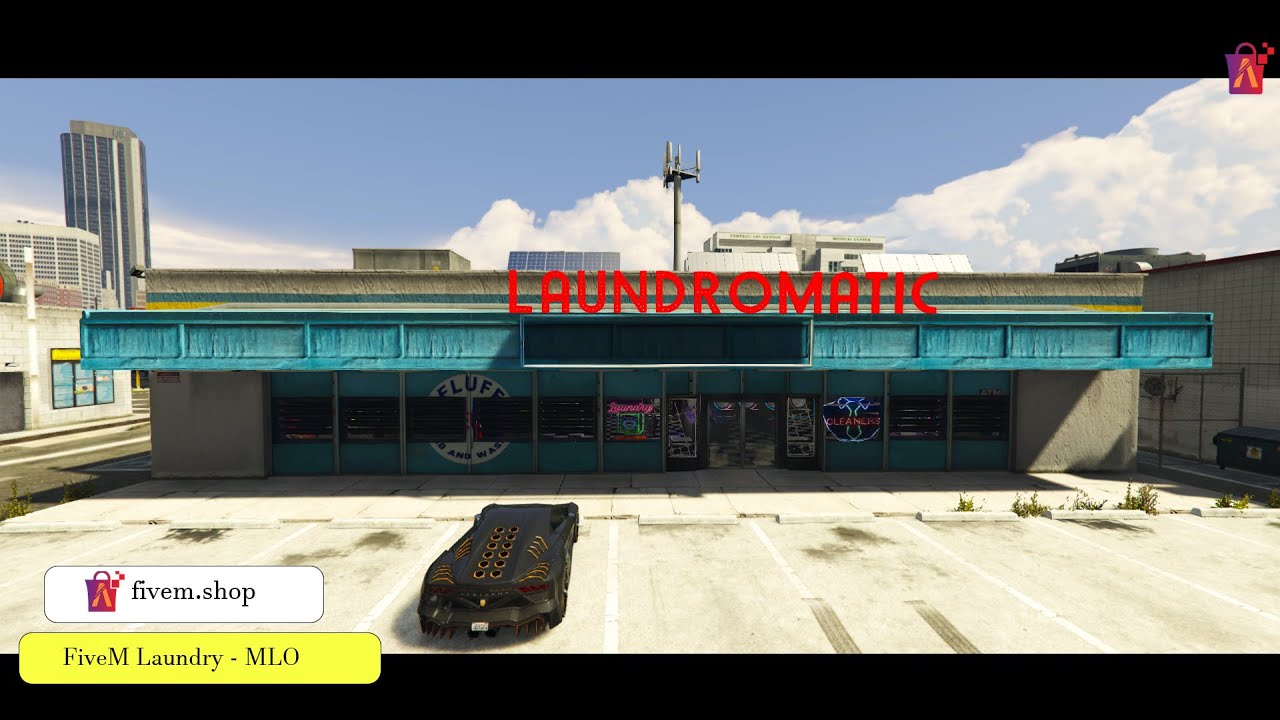 FiveM Laundry MLO | FiveM Money Wash #fivem #laundry - YouTube