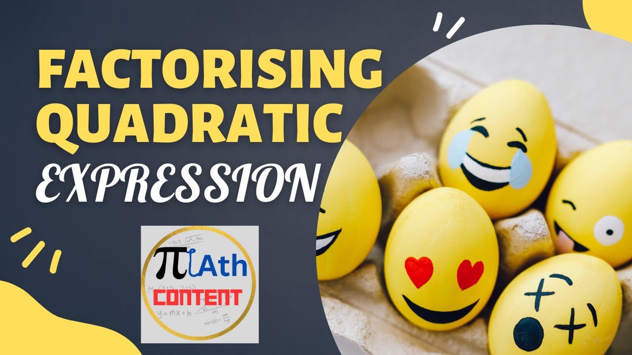 Factorising Quadratic Expression. - YouTube