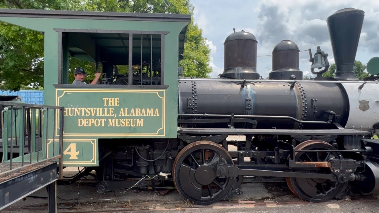 Visiting The Historic Huntsville Train Depot & Museum in Alabama - YouTube