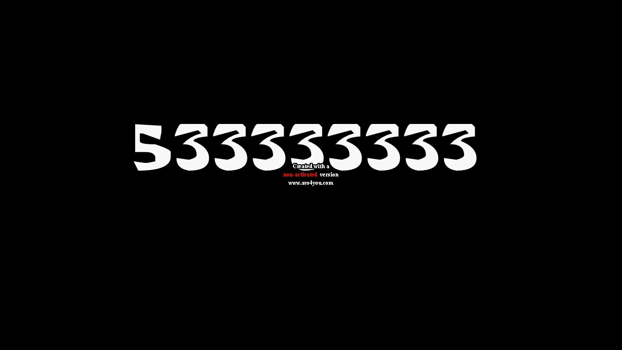 Numbers 1 to 999999999 Spongebob font - YouTube