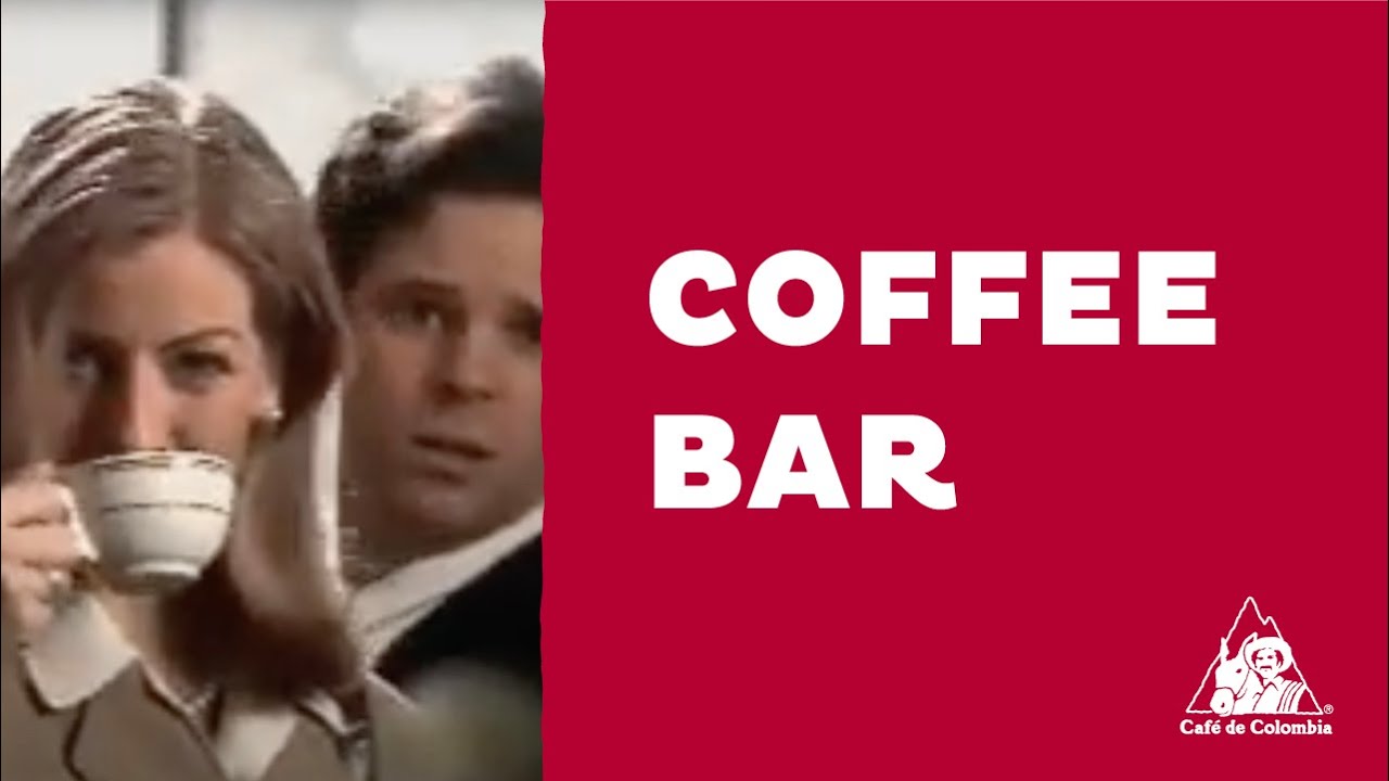 Colombian Coffee Advertising: Coffee bar. - YouTube
