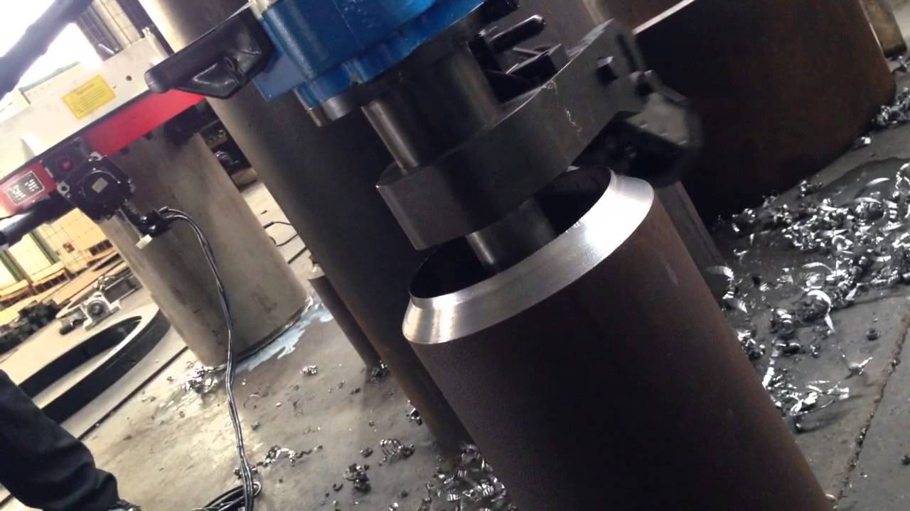 ISY-250-II Electric Boiler Tube Prep Machine (4) - YouTube