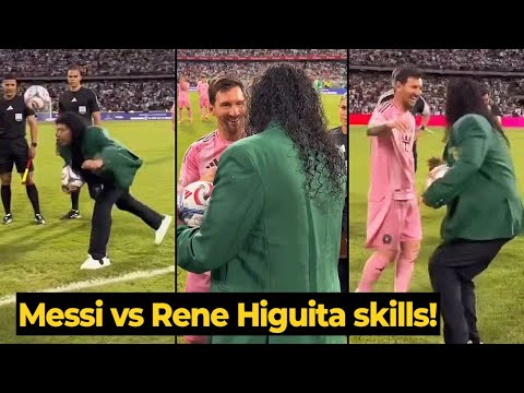 Messi DID THIS to René Higuita during Inter Miami vs Atletico Nacional