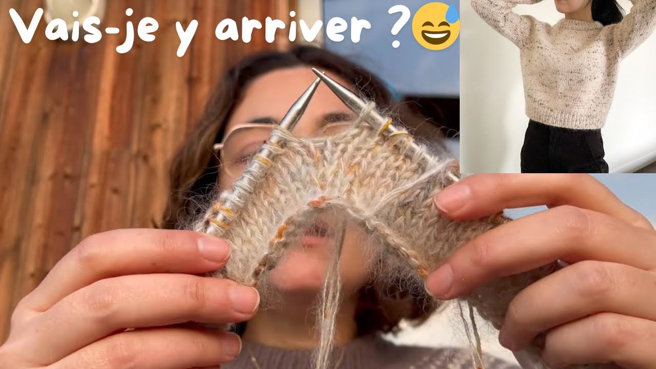 🙆‍♀️Vlog moi un pull – Le Doppio Sweater #vlogtricot - YouTube
