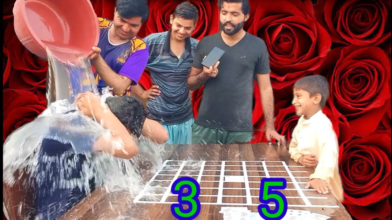 Wild Water Game Challenge: Friends Play Unforgettable Wet Game - YouTube