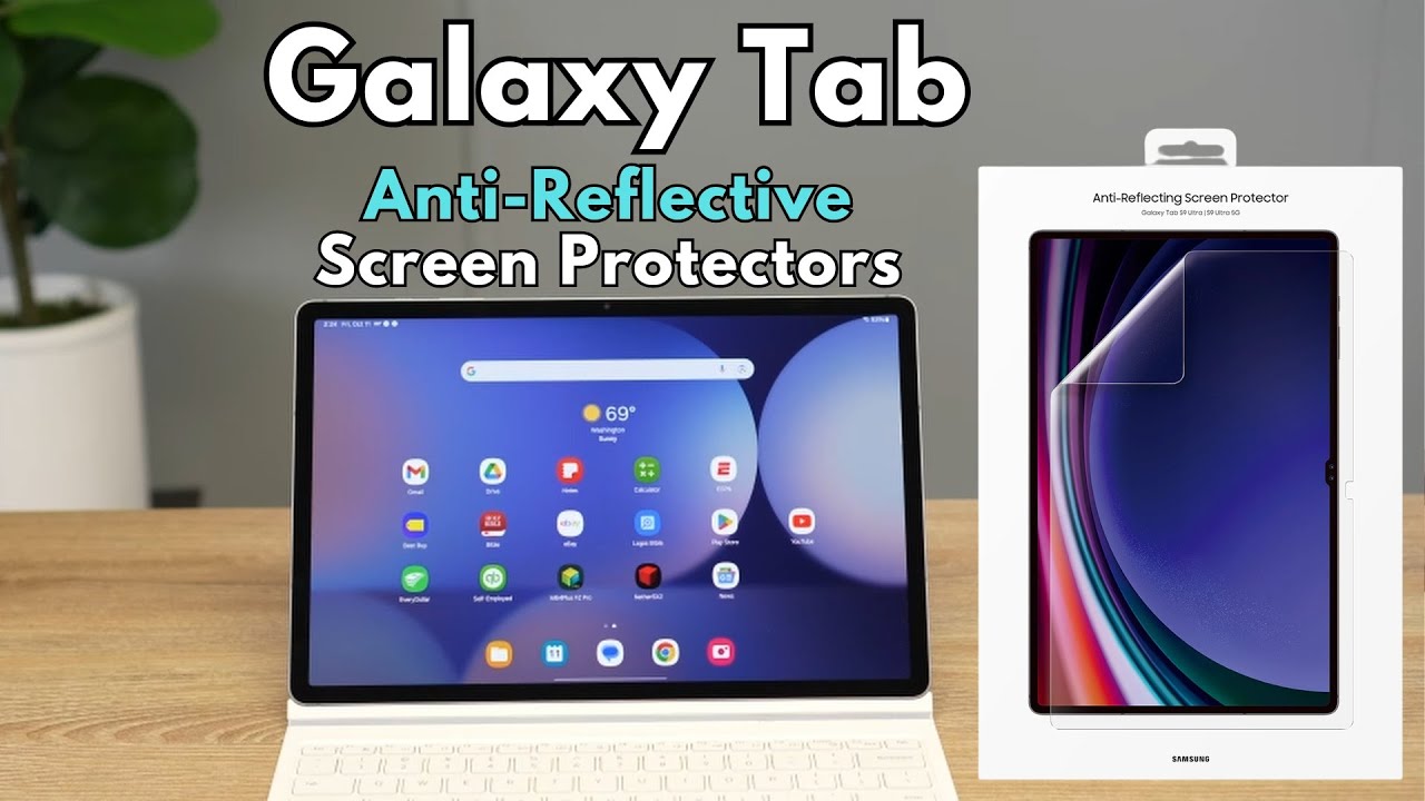 Samsung Galaxy Tab Anti-Reflective Screen Protectors: Do They Work ...