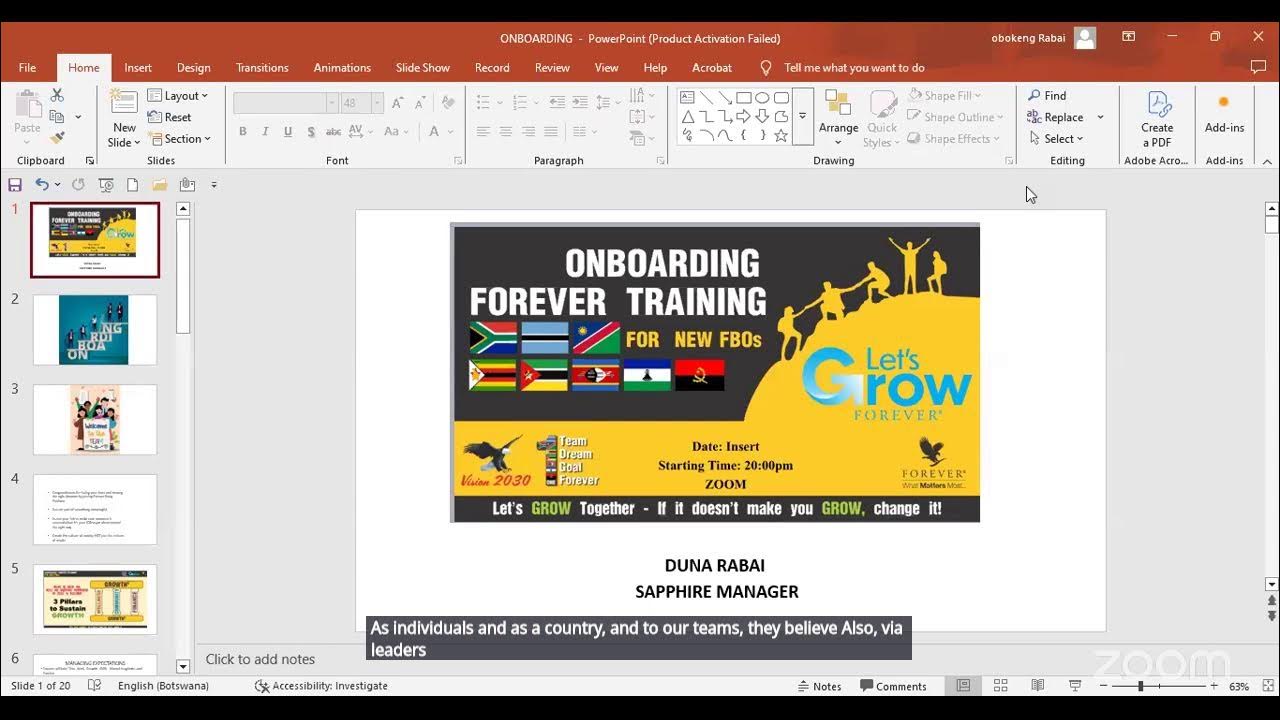 Onboarding with Sapphire Manager Duna Rabai - YouTube