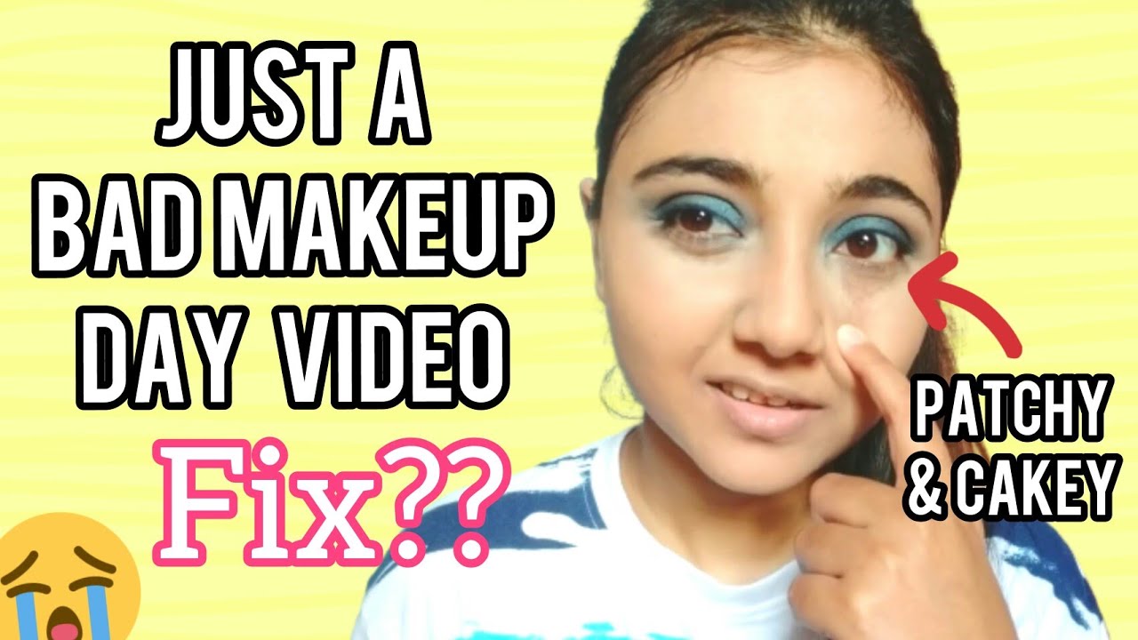 WORKING THROUGH BAD MAKEUP *Can I Fix it?* | Chatty Makeup Mess ...