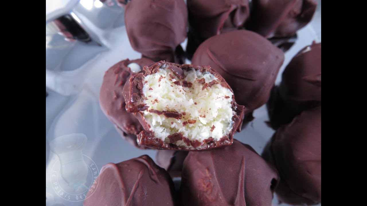 Recette des boules choco coco - YouTube