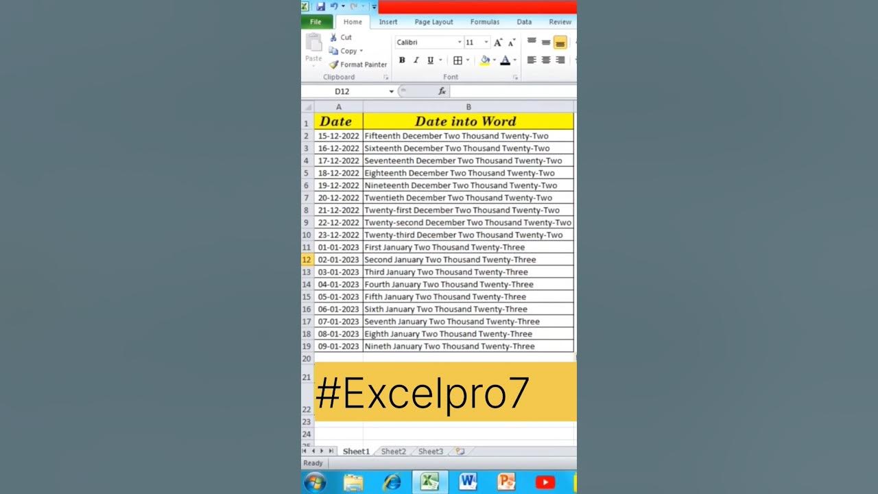 How To Convert Date Into Words In Excel shorts excel YouTube how-to-convert-date-into-words-in-excel-shorts-excel-youtube