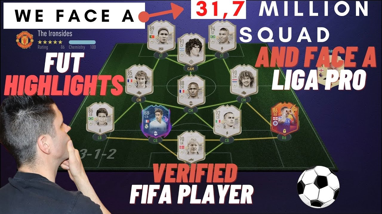 WE MATCH A 31,7 MILLION COIN SQUAD AND BEAT A LIGA PRO.! FUT ...