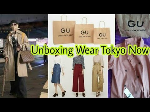 🇯🇵UNBOXING GU WEAR TOKYO NOW OUTFIT || SHOPPING HAUL TRY-ON || OUTFITS VLOG || JAPAN STYLE # ...