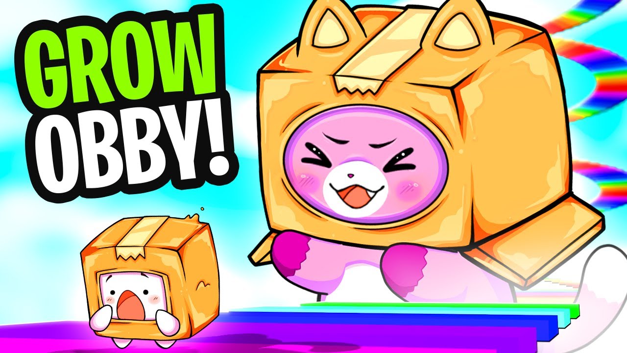 Can We Beat This GROW OBBY?! (GIANT FOXY vs. TINY BOXY!) - YouTube