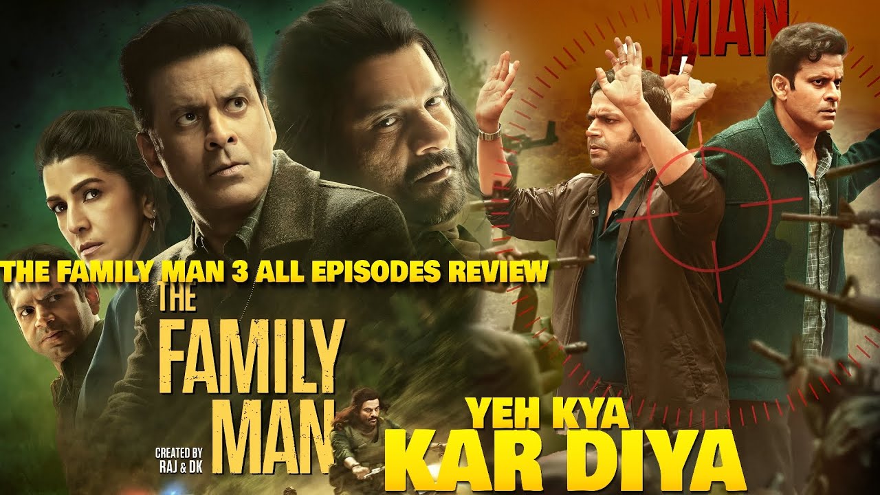 Family Man 3 All Episodes Review | Family Man S3 Review | Manoj Bajpai ...