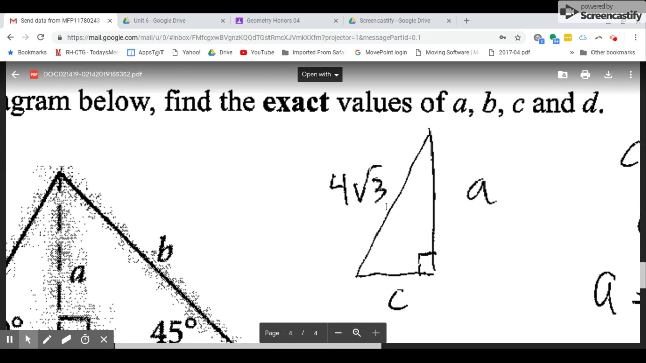 Geom Unit 6 Review #11 - YouTube