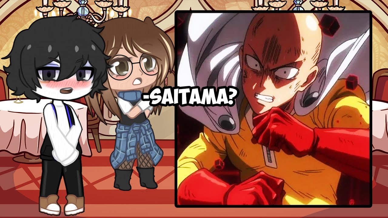 💖 Gacha React to Saitama Anime 💖 One Punch Man / Gacha Club - YouTube