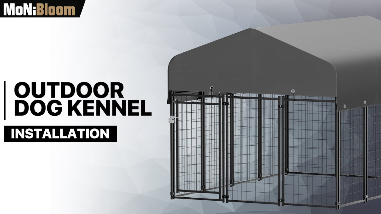 MoNiBloom - Dog Kennel - A37-PC-001-109 - Assembly/Installation Guide ...